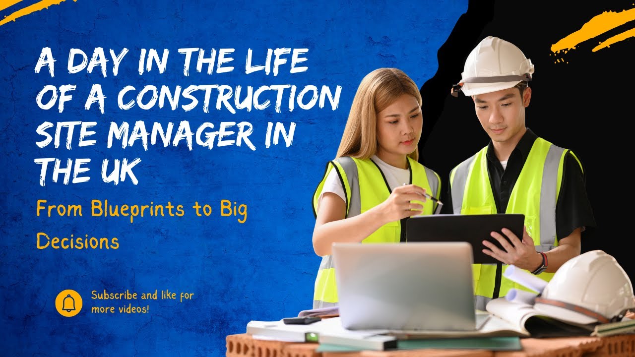 A Day in the Life of a Construction Site Manager in the UK 🚧 | From ...