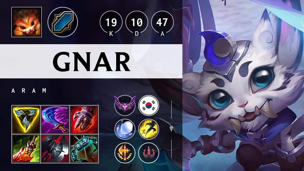 Gnar ARAM: Dominating - KR Master Patch 14.24 - YouTube