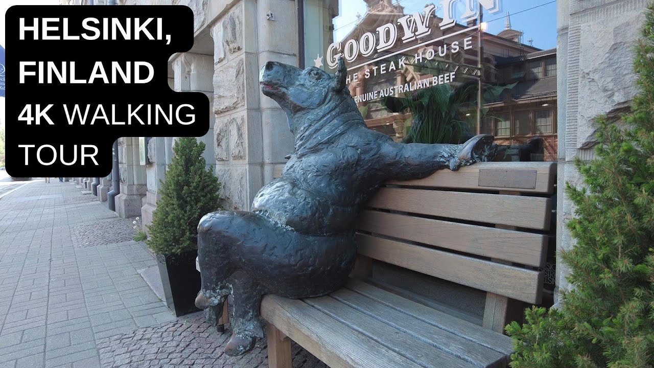City walks series - Helsinki, Finland (4K walking tour) - YouTube