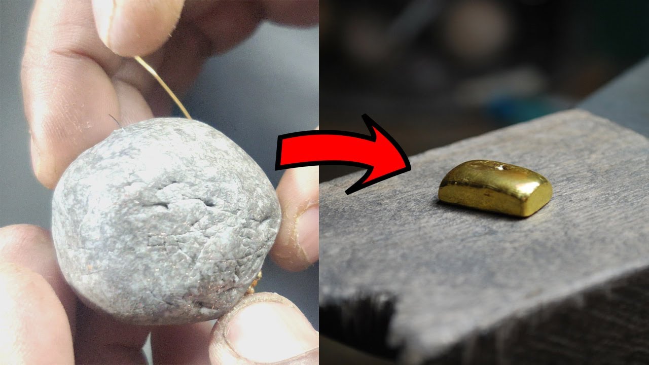 Recover Gold from Wax / Adhesive (Cutting/Jewellery Work/ Dust/Scrap ...