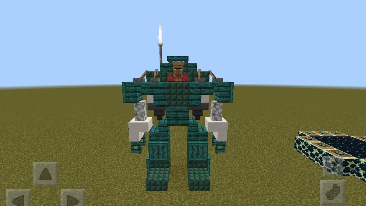 Games minecraft membuat robot mech - YouTube