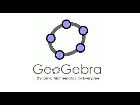 tutorial menggunakan aplikasi geogebra yang praktis dan simple - YouTube