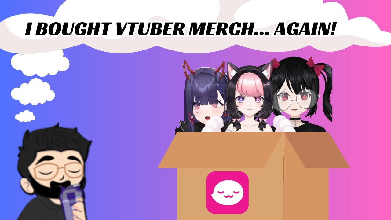 I BOUGHT A RUG FROM UWUMARKET! VTuber merch Unboxing - YouTube