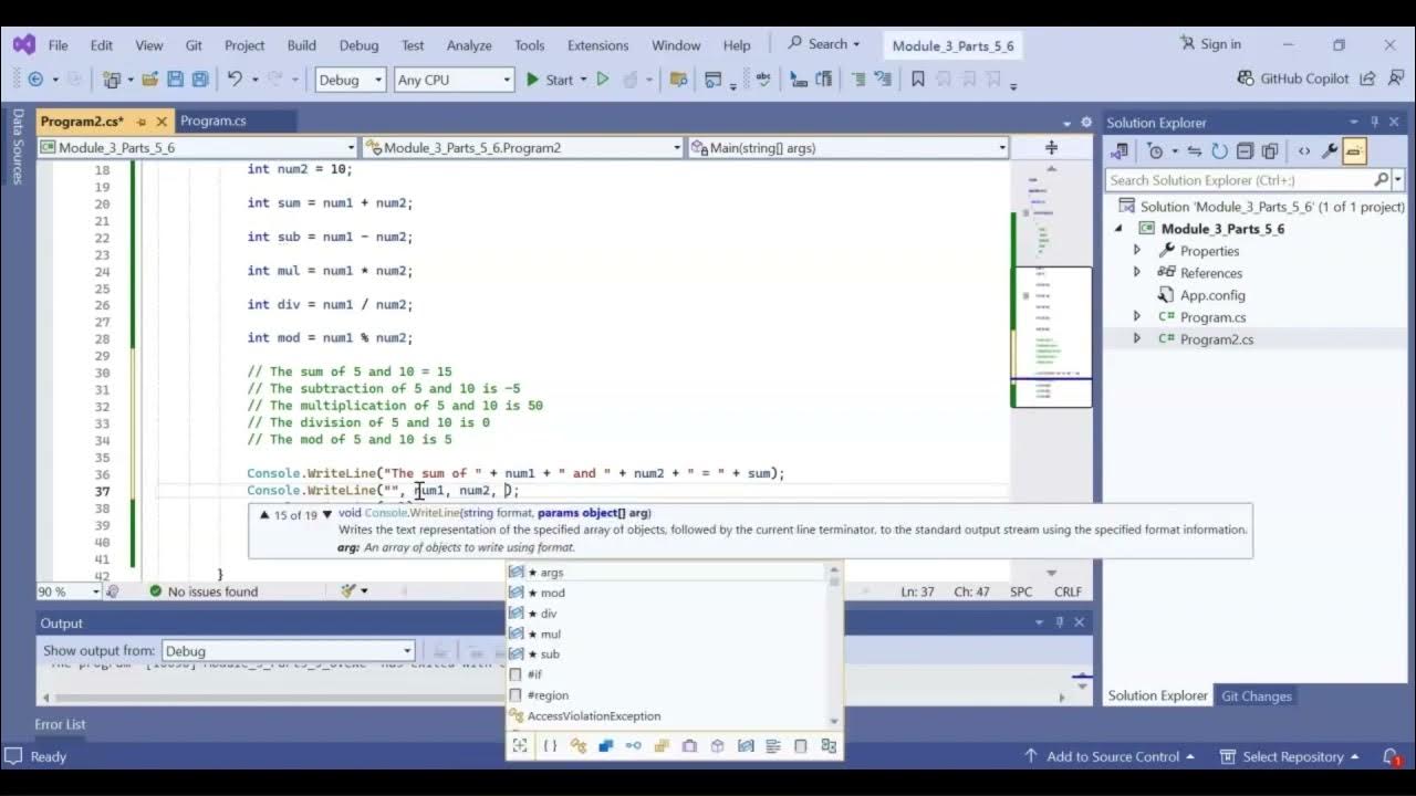 C# Programming - Module 3 - Part 6 - YouTube