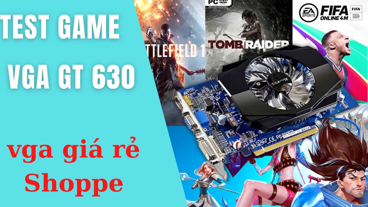 Test Game Trên VGA GT 630| VGA Giá Rẻ| Vi Tính NPC - YouTube