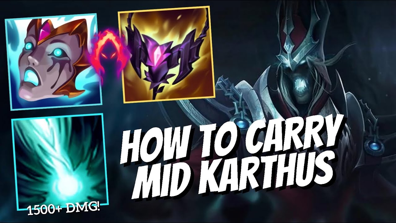 THIS IS HOW TO WIN ANY GAME WITH KARTHUS! League of Legends S+ Season ...