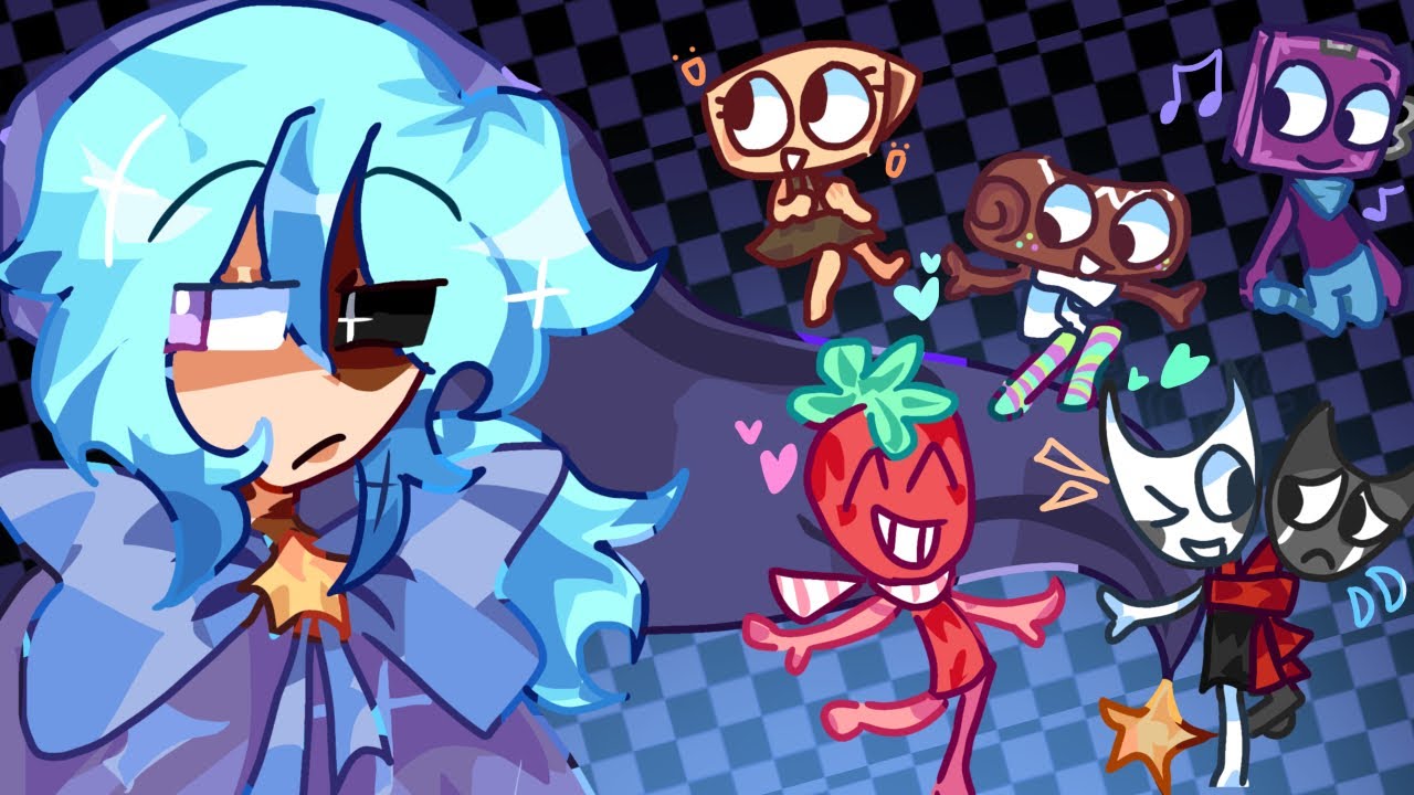 DANDYS WORLD CHARACTERS AS HUMANS PT.3 - YouTube