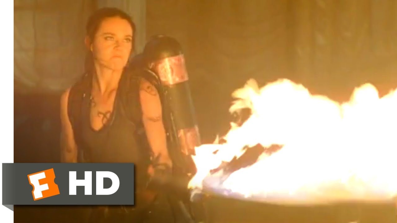 The Mortal Instruments (2013) - Flamethrower vs. Demons Scene (9/10 ...