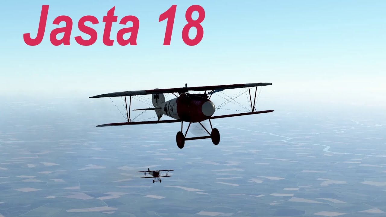Jasta 18 PWCG-2 IL-2 Flying Circus - YouTube