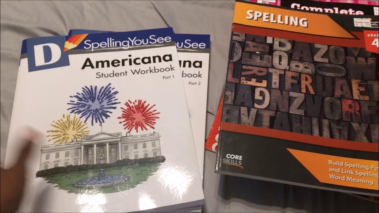 4th/ 5th Grade Spelling and Vocabulary Homeschool Curriculum - YouTube