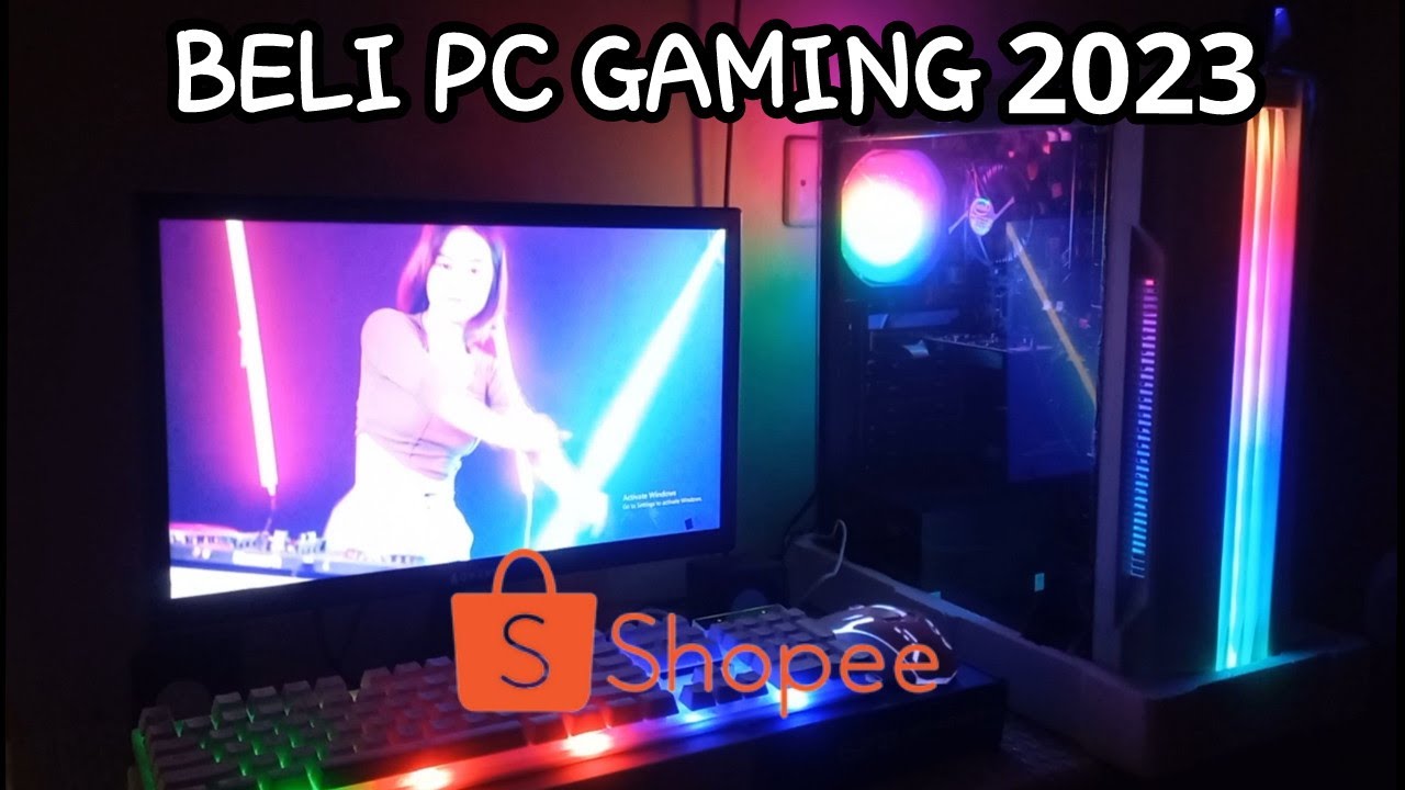 Beli PC GAMING Murah Di SHOPEE Tahun 2023 - YouTube