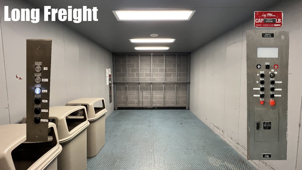 Weird Buttons! Rare Long Freight Hydraulic Elevator - St. Charles, MO ...