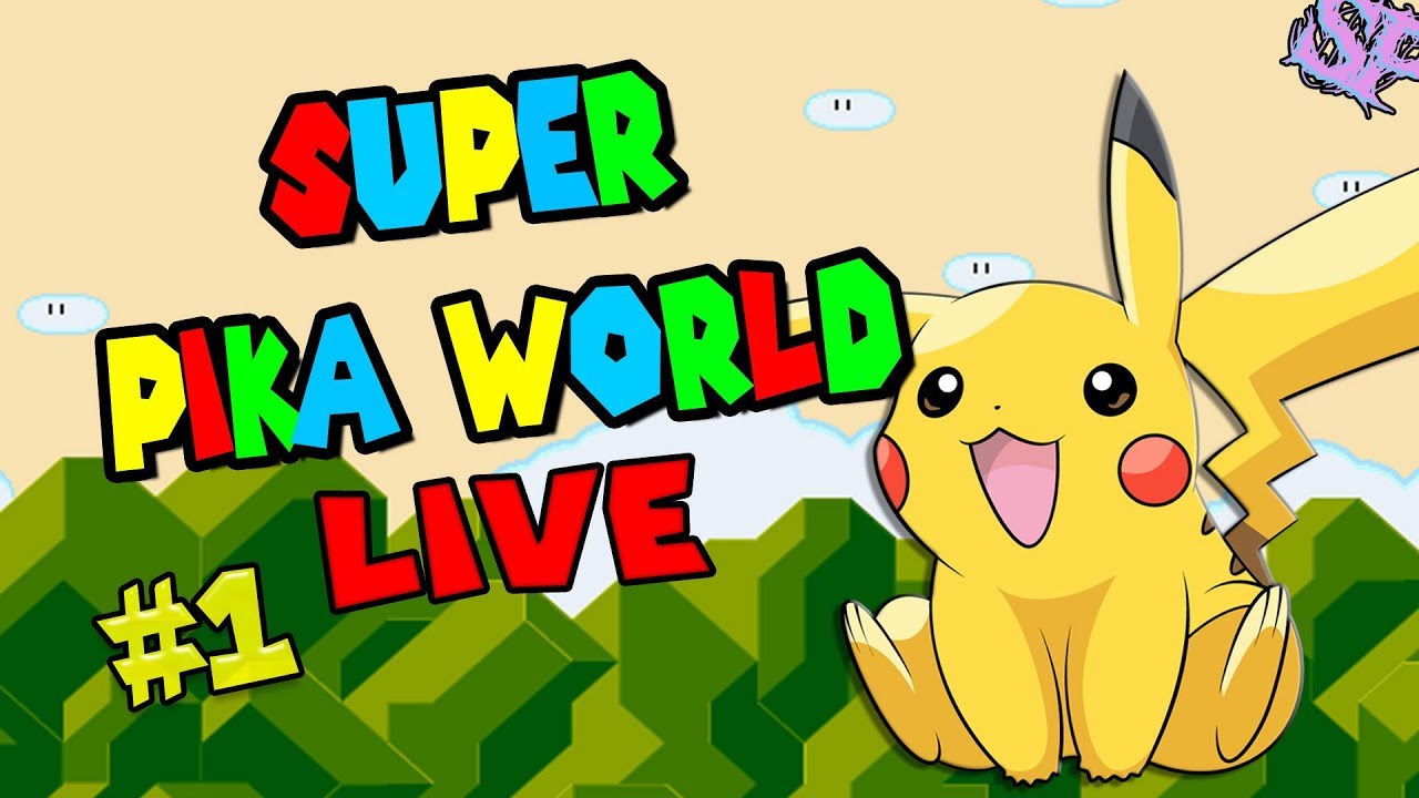 🔴 Super Pika World! // SMWHack's // (Super Mario World) (2019 ...