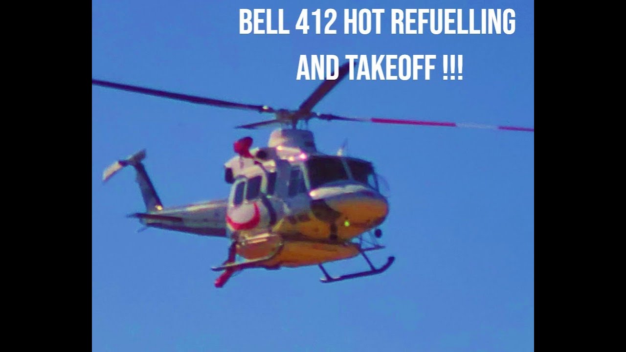 Bell 412 Hot Refuelling - YouTube