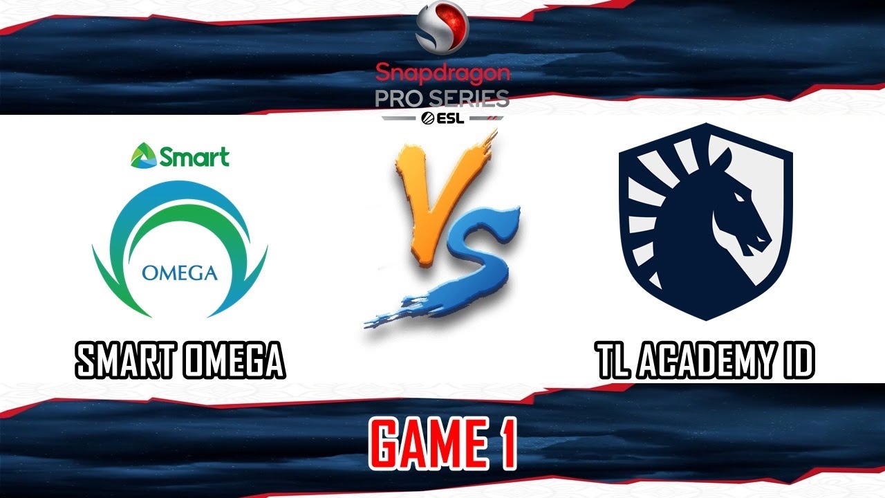 SMART OMEGA VS TEAM LIQUID ACADEMY ID - GAME 1 | SNAPDRAGON PRO SERIES ...