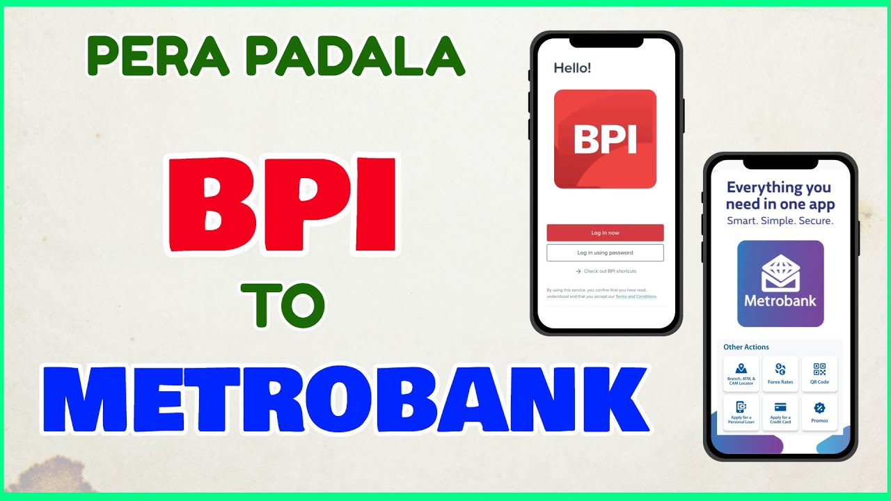 BPI to Metrobank Money Transfer | Paano mag Padala from BPI Metrrobank ...