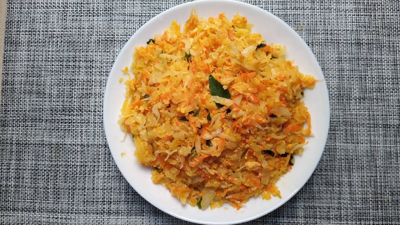 Mixed vegetable Thoran recipe/#Rahibaafoodland - YouTube