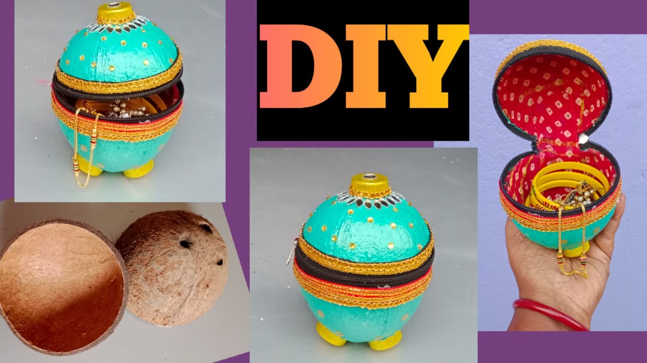 Unique And Useful Idea From Waste Coconut Shell | Best Out Of Waste ...