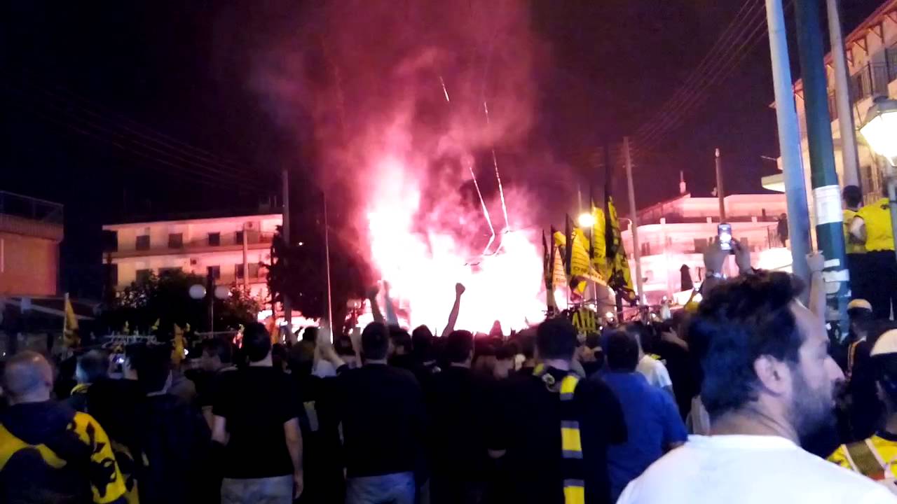 Ψυχιατρε Γαμω Το Πειραιά... Τελικος Κυπελλου Ελλάδας 2016....ΑΕΚ - YouTube