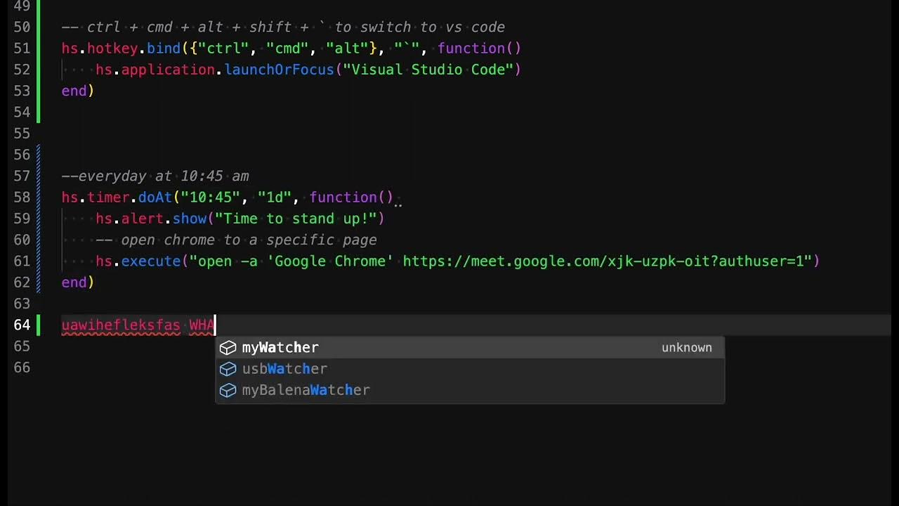 AI is way too good. Hammerspoon - YouTube