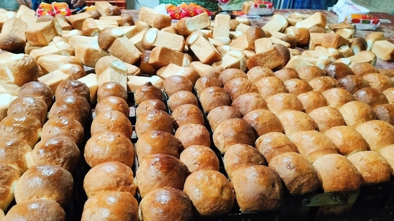Mini Bakery Bread Factory In Kolkata । Full Bread Making Process ...