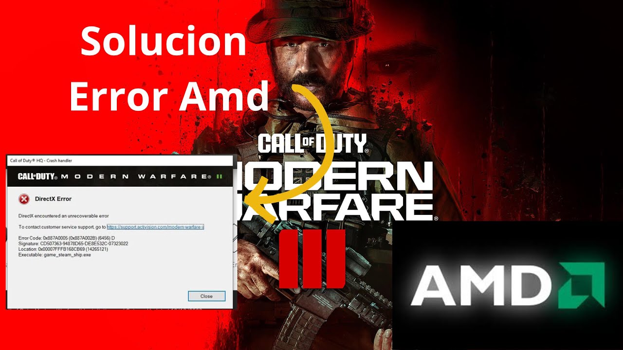 Solucion error warzone AMD no entra (solucionado) 2023 - YouTube