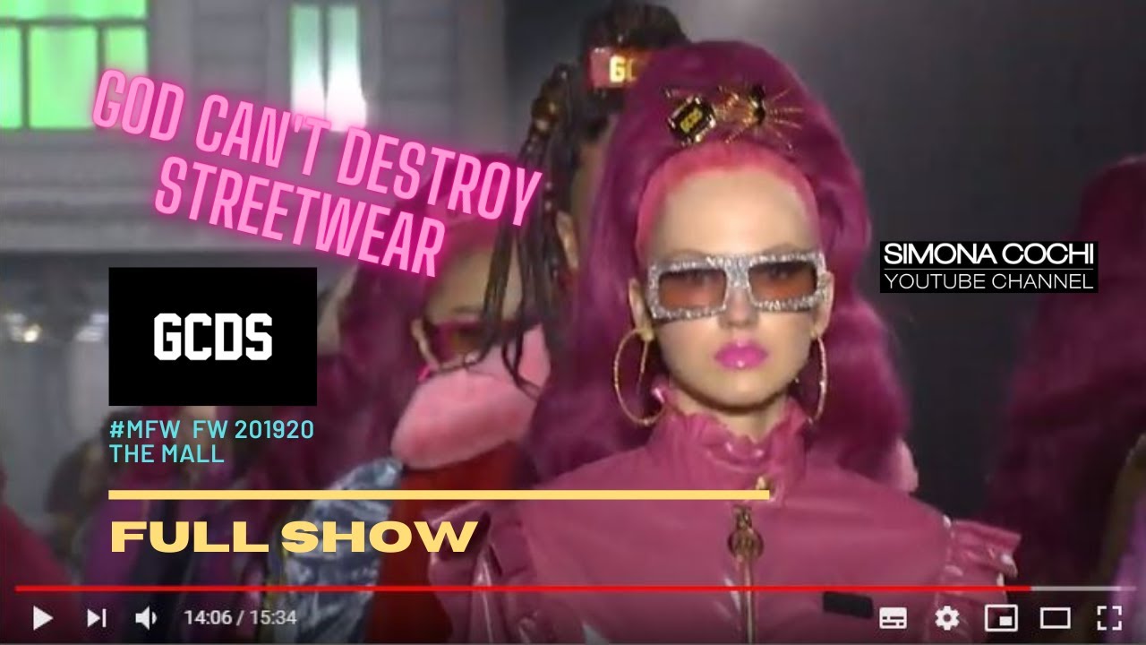 GCDS Official Video of the Show FW 201920 - YouTube