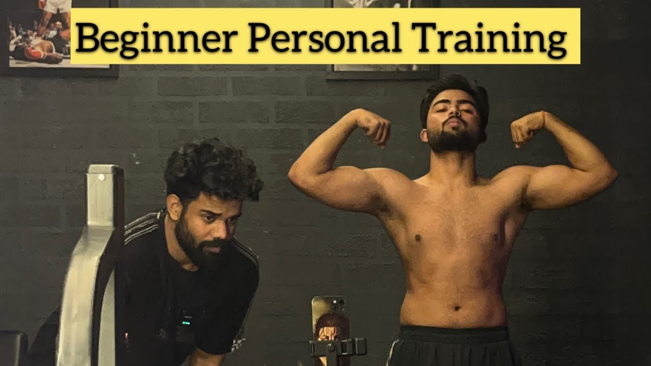 BEGINNERS PERSONAL TRAINING🔥|| CHEST & BICEPS || #transformation - YouTube
