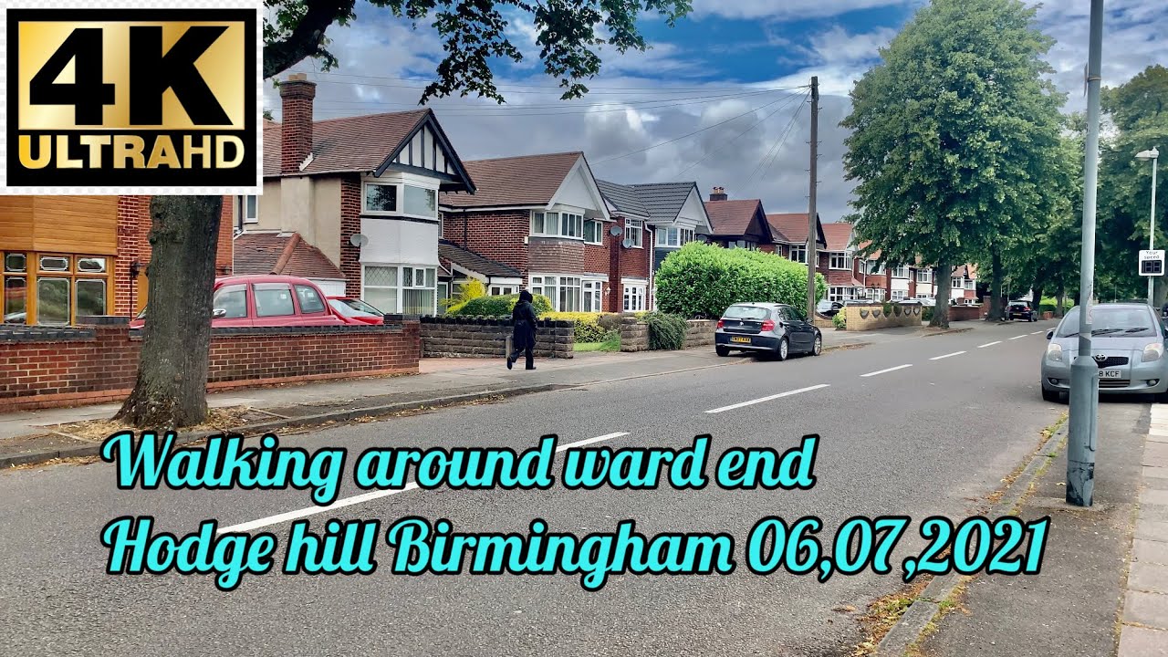 Walking around ward end hodge hill Birmingham England UK 4K - YouTube