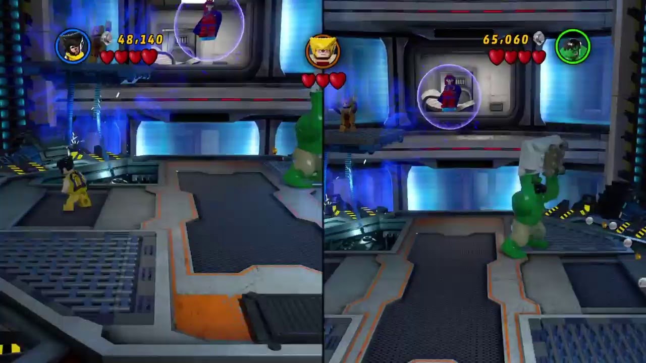Lego Marvel Super Heroes: Split-Screen Gameplay - YouTube