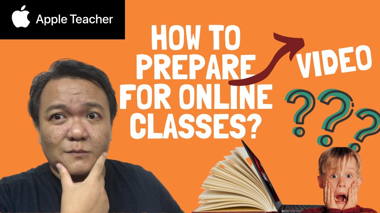 Tips to record video/materials for online class - YouTube