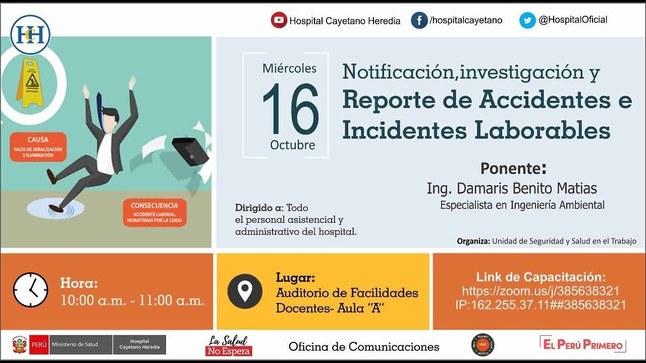 NOTIFICACIÓN, INVESTIGACIÓN Y REPORTE DE INCIDENTES PELIGROSOS Y ...
