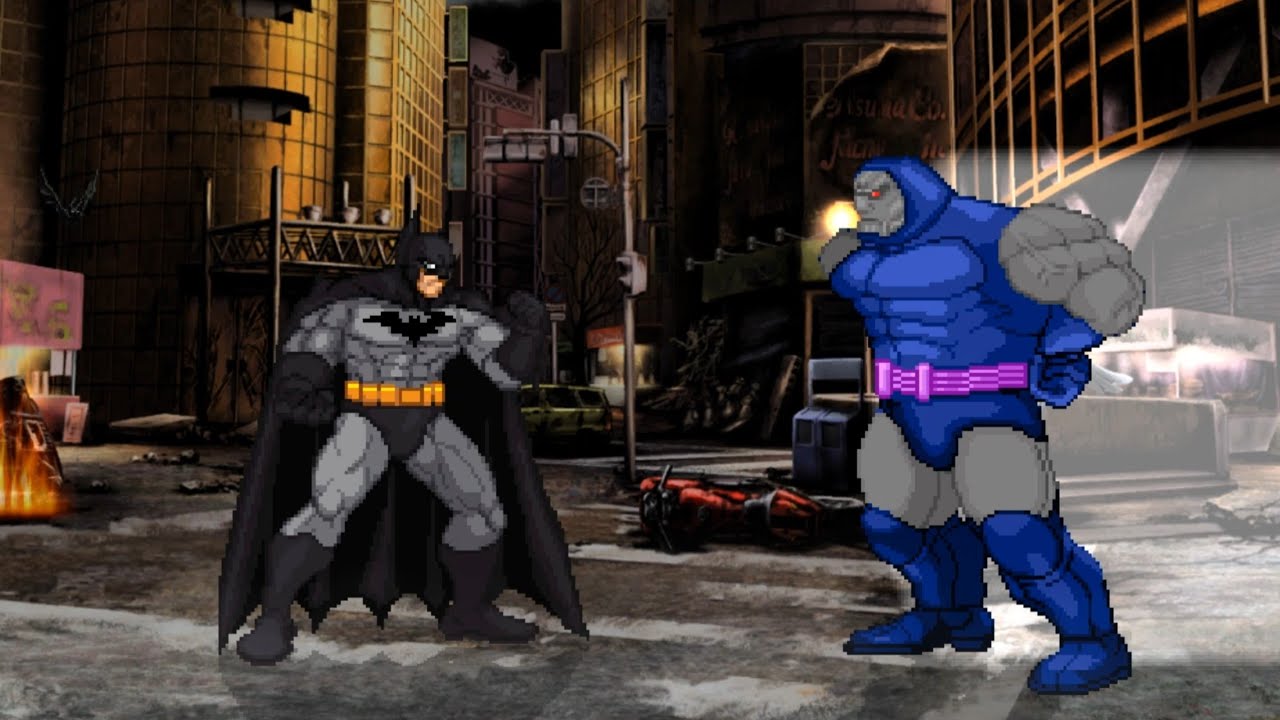 BATMAN vs DARKSEID - The most epic fight ever made! - YouTube