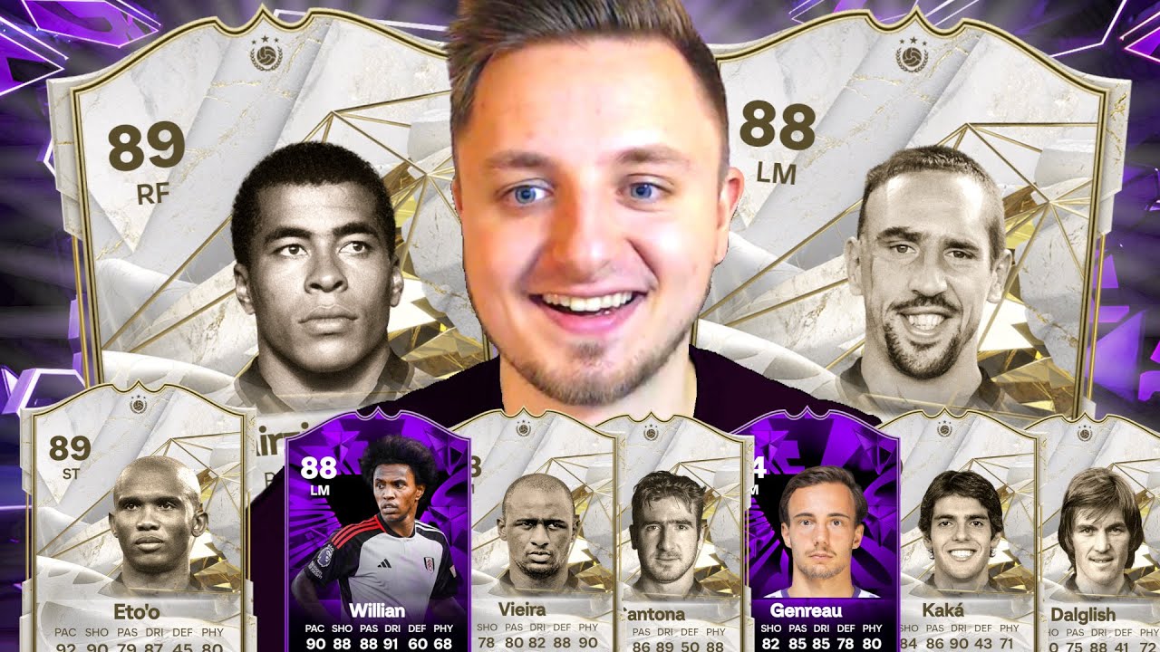 BIG WIN von EA & MAX 89 ICON PACKS! 😱💥 | FC 24 Ultimate Team - YouTube