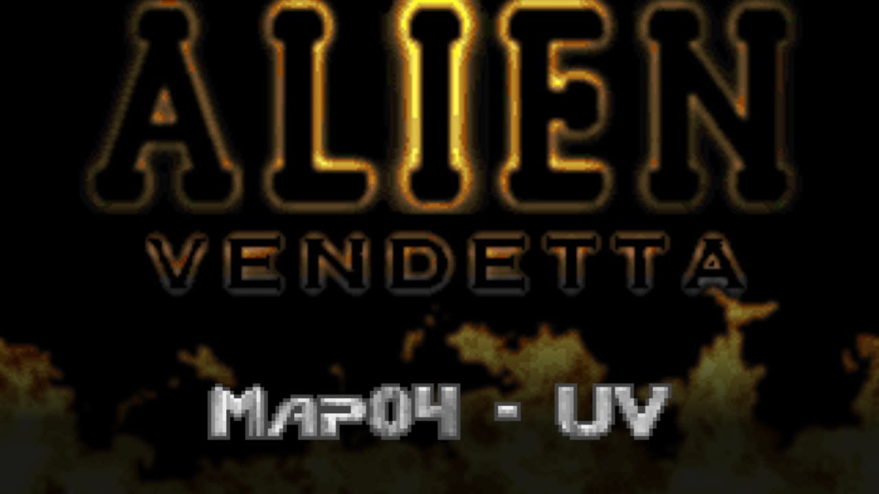 Doom II - Alien Vendetta ||| Map04 - UV (Blind run) - YouTube