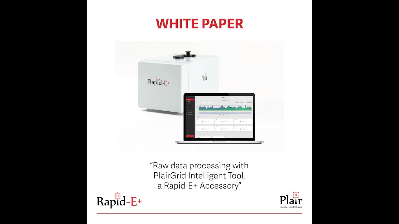 Raw data processing with PlairGrid Intelligent Tool, a Rapid-E+ ...