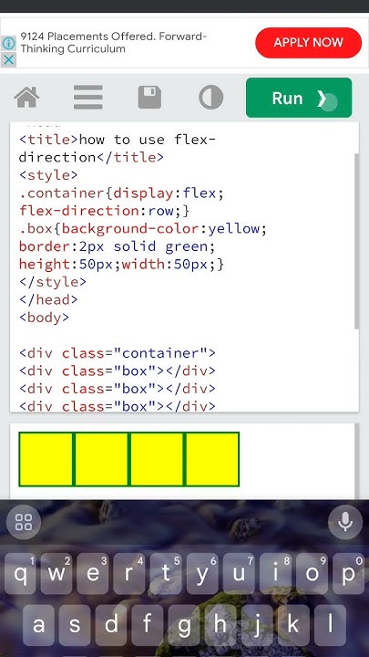 CSS Shorts:Flex-direction||#cssshorts #csshtml #codinglover #tremdingshorts #̱4̱ḵviews ...