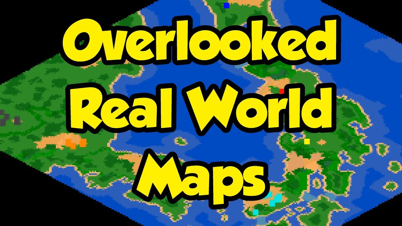 Overlooked Real World Maps - YouTube