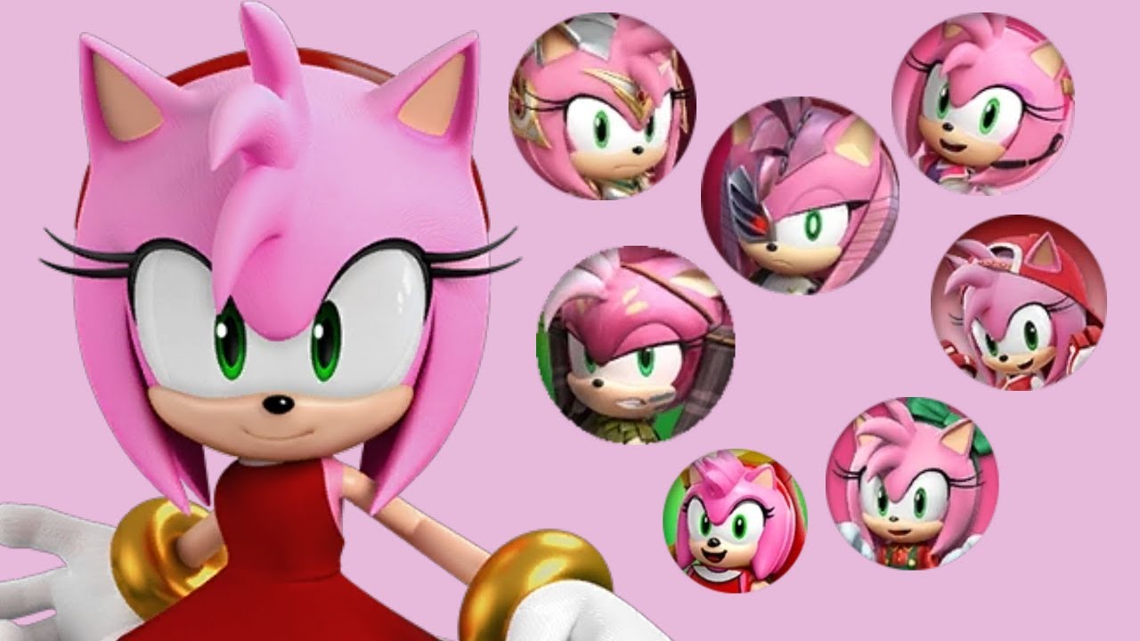 All Amy variants gameplay | Sonic Forces: Speed Battle - YouTube