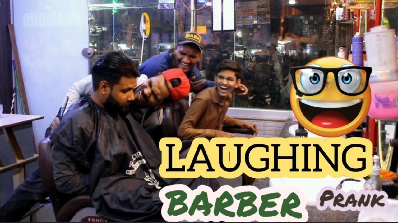 Prank! - Laughing Barber Prank | Funny Barber Prank | Karachi ...