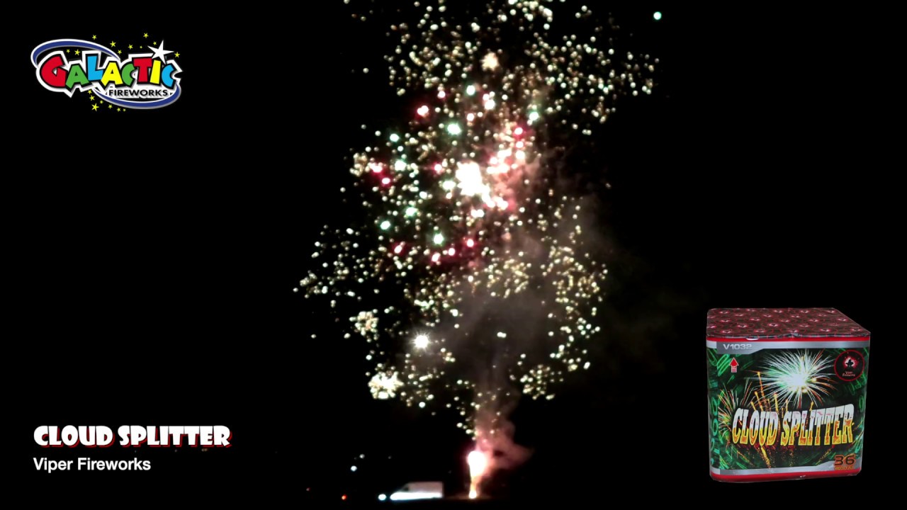 Cloud Splitter Viper Fireworks - YouTube