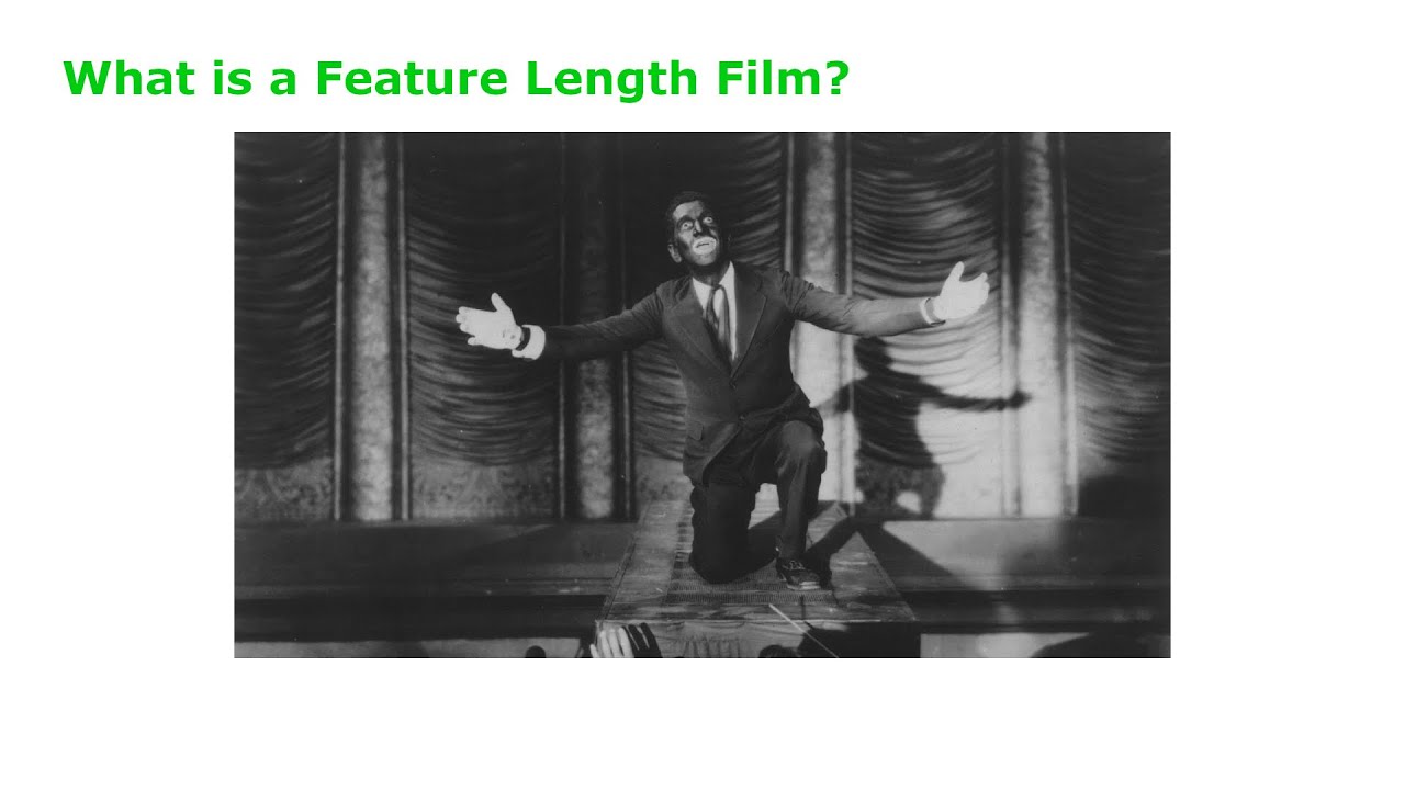 What is a Feature Length Film? - YouTube
