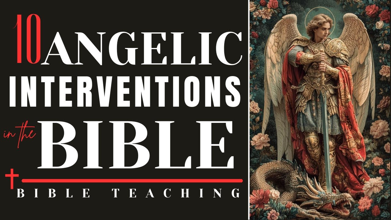 When Angels Walked Among Us | 10 Powerful Angel Encounters in the Bible ...