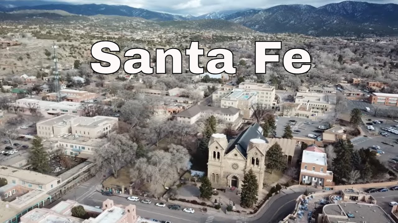 Drone Santa Fe, New Mexico - YouTube