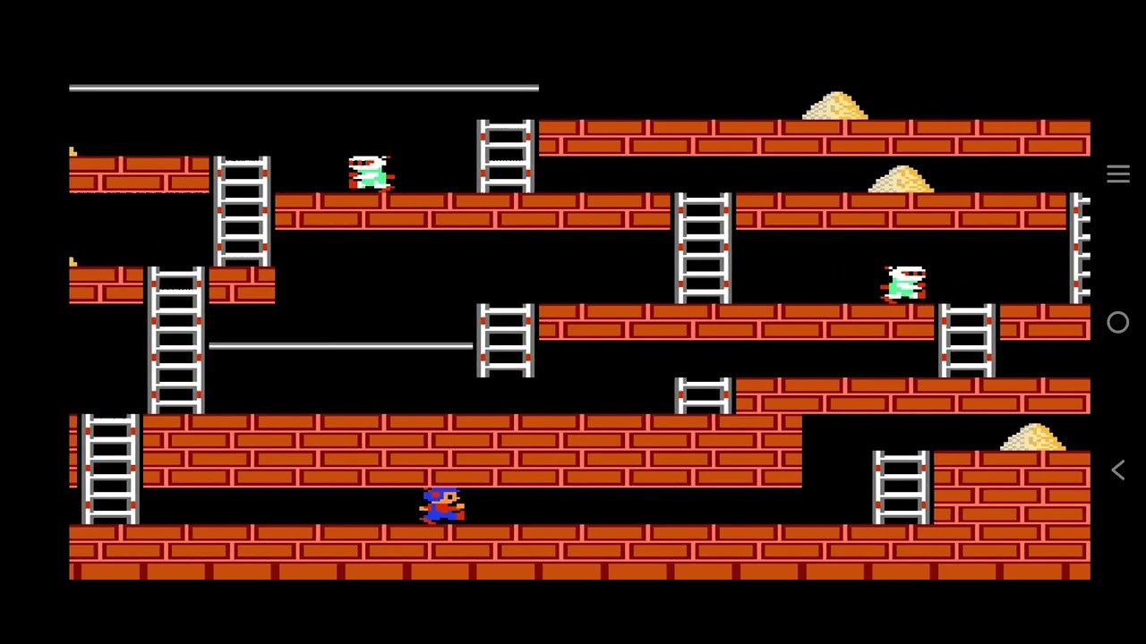 Lode Runner Nintendo nes gameplay - YouTube