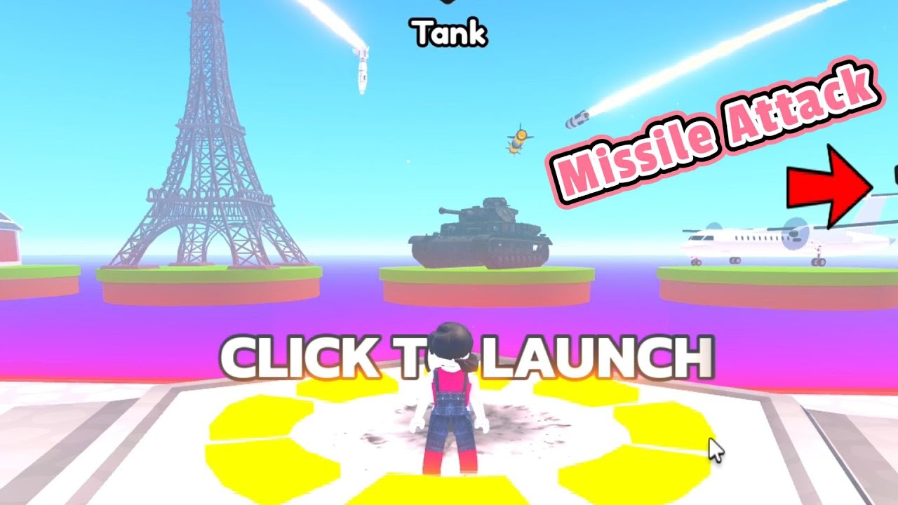 I tried ROBLOX Missile Simulator! - YouTube