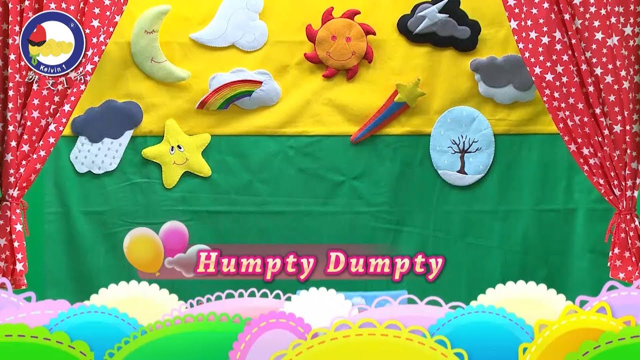 Nursery Rhymes and Songs/ Set 1 1-2 Humpty Dumpty - YouTube