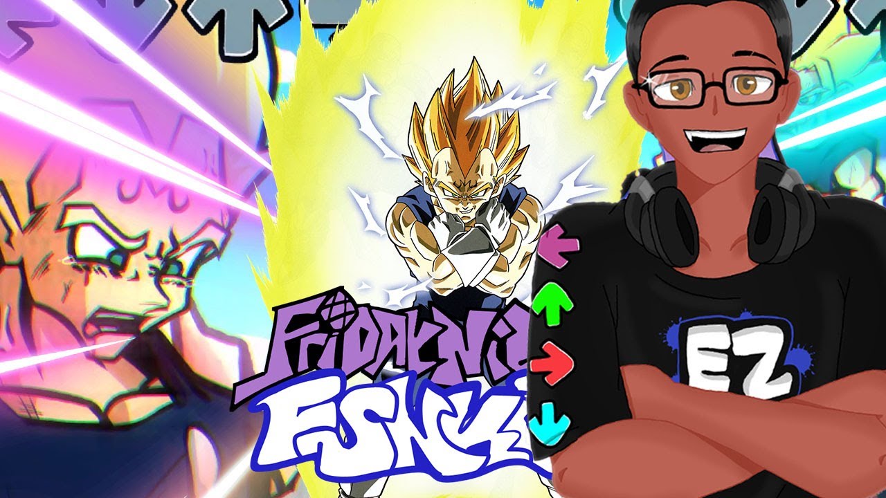 DBZ IN FNF! | Friday Night Funkin' Dragon Ball Z Parody Ven y sana mi ...