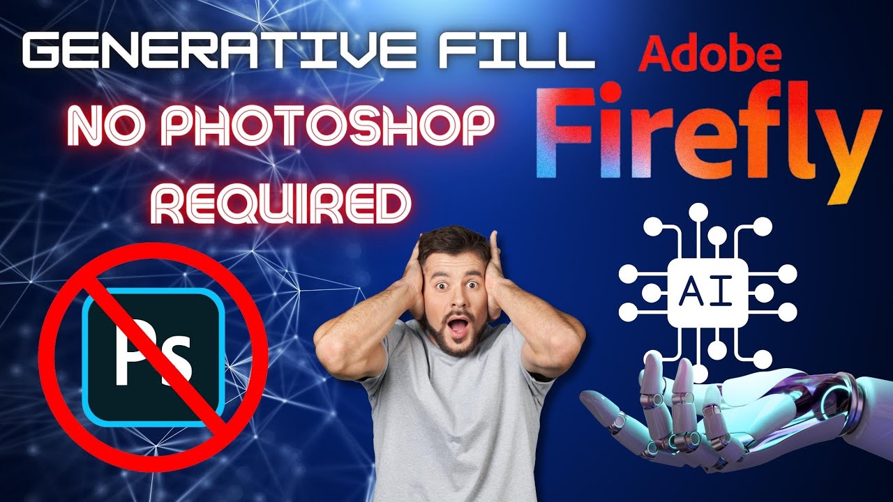 How To Use Adobe Generative Fill | No Photoshop Required ! Adobe Firefly - YouTube
