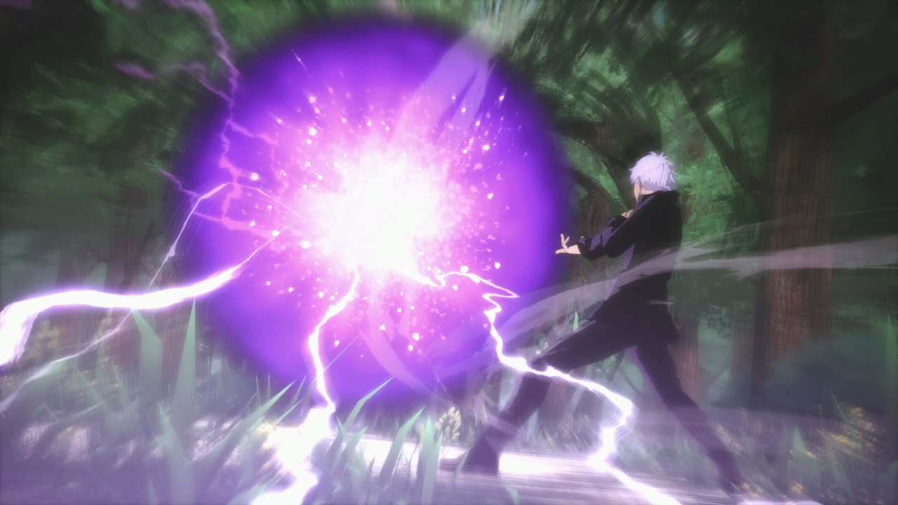 Jujutsu Kaisen Cursed Clash - Gojo uses Hollow Purple w/ Anime Ost ...